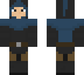 Knight Without Armor 2 | Minecraft Skin