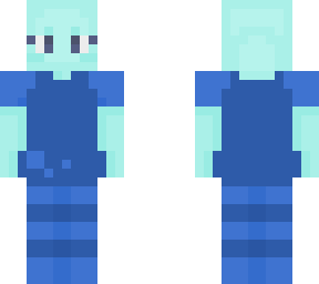 poppy (sapphire dots) - dandys world | Minecraft Skin
