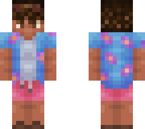 tidal waves ~+~ summer persona | Minecraft Skin
