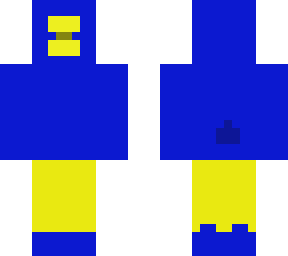 Blue Cataquack | Minecraft Skin