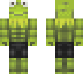 Buff kermit | Minecraft Skin