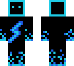 NEON BOLT | Minecraft Skin