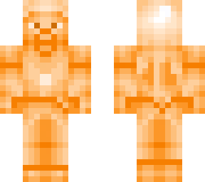 Orange Steve | Minecraft Skin