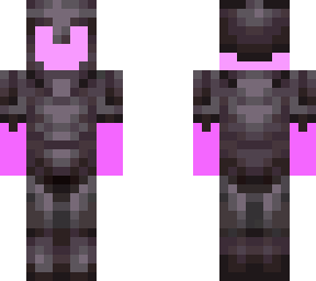 Pink Netherite Armor | Minecraft Skin