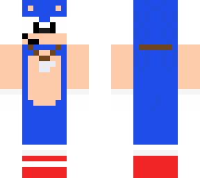 underground sonic v2 | Minecraft Skin
