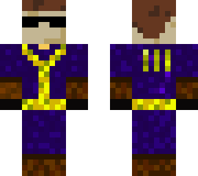 Vault Tech With Glasses | Minecraft Skin