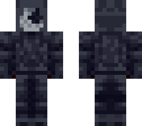 Armored Cultist - Crescent Moon Mask (Java) | Minecraft Skin