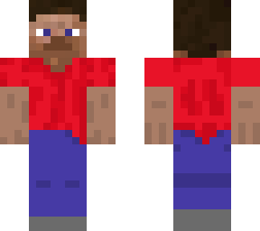 red steve | Minecraft Skins