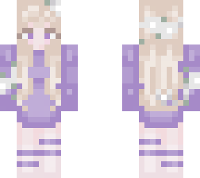Snow Girl | Minecraft Skin
