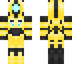 half robot | Minecraft Skins