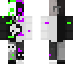 Glitched Skullmask | Minecraft Skin
