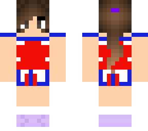 Justice netball skin | Minecraft Skin