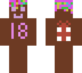 my brothers 18th birthda present | Minecraft Skin