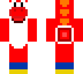 Red Yoshi | Minecraft Skin