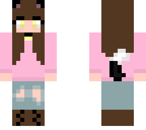 Sakura Koneko [Original Uploader: SakuraKoneko] | Minecraft Skin