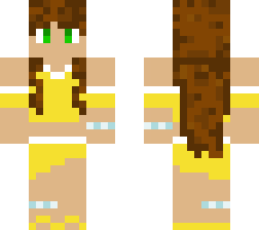 yellow girl | Minecraft Skins