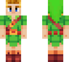 Young Link (Ocarina of Time) | Minecraft Skin