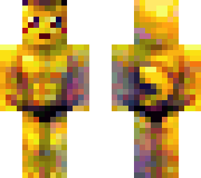 Buff Pikachu | Minecraft Skin
