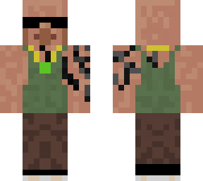 Gangster Villager | Minecraft Skin