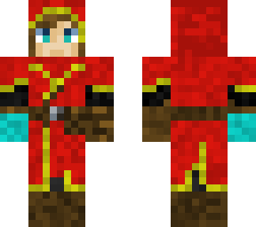 fire and ice | Minecraft Skins