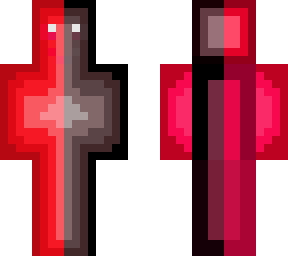 Red and Black Gradient | Minecraft Skin
