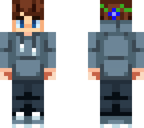 Relic wit Flowers | Minecraft Skin