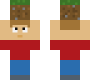 dirt block guy | Minecraft Skins