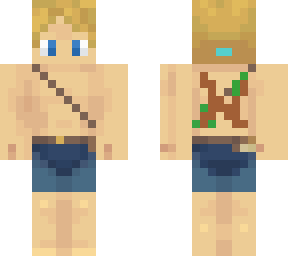 beginner link botw | Minecraft Skin