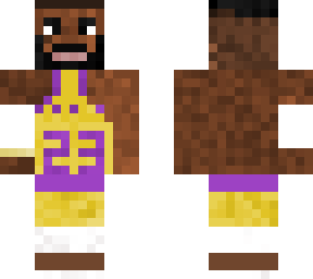 lebron james lakers 23 | Minecraft Skin
