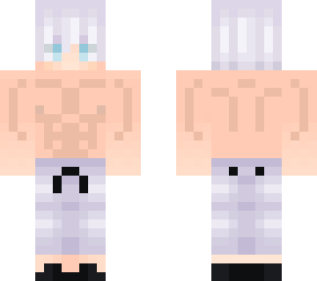 Muscle Gojo | Minecraft Skin