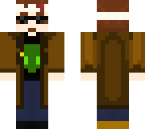 Postal III Dude (with bandage) | Minecraft Skin