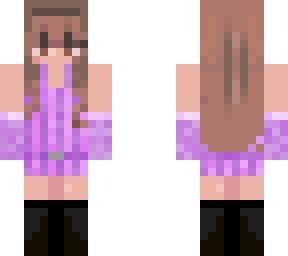 Purple Lace Tate | Minecraft Skin