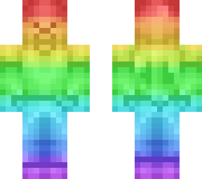 Rainbow Steve (Realms SMP) | Minecraft Skin