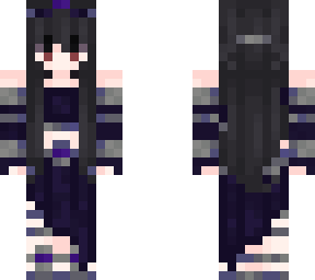 Rhea (Goddess of Darkness & Shadows) | Minecraft Skin