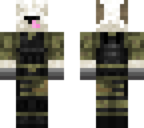 Salami Soldier Goat General | Minecraft Skin