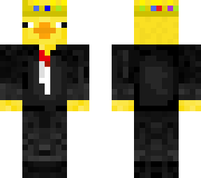 techno suit duck | Minecraft Skin