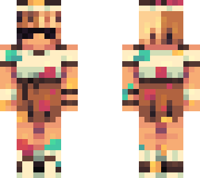 . messy painter sfa . | Minecraft Skin