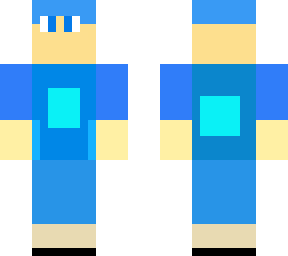 Blue gamer | Minecraft Skin