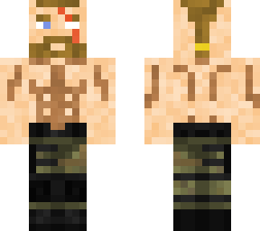 Salami Soldier Viking Corporal (Shirtless) | Minecraft Skin