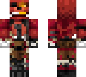withered foxy | Minecraft Skins