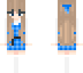 blue dress | Minecraft Skins