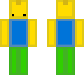 Roblox Noob but Box | Minecraft Skin