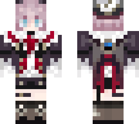 Dahlia Genshin Impact ver 2 | Minecraft Skin