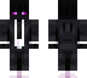 human enderman | Minecraft Skin