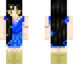 blue dress | Minecraft Skins