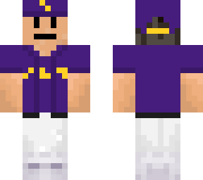 LSU Baseball Home Uniform | Minecraft Skin