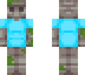 Moai Tiki Head | Minecraft Skin