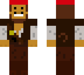 Pirate Monkey | Minecraft Skin