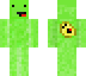 Silly green potato | Minecraft Skin