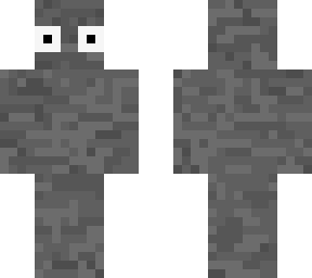 suprised stone/deepslate disguise | Minecraft Skin